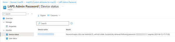 How to secure macOS Admin Passwords using macOSLAPS
